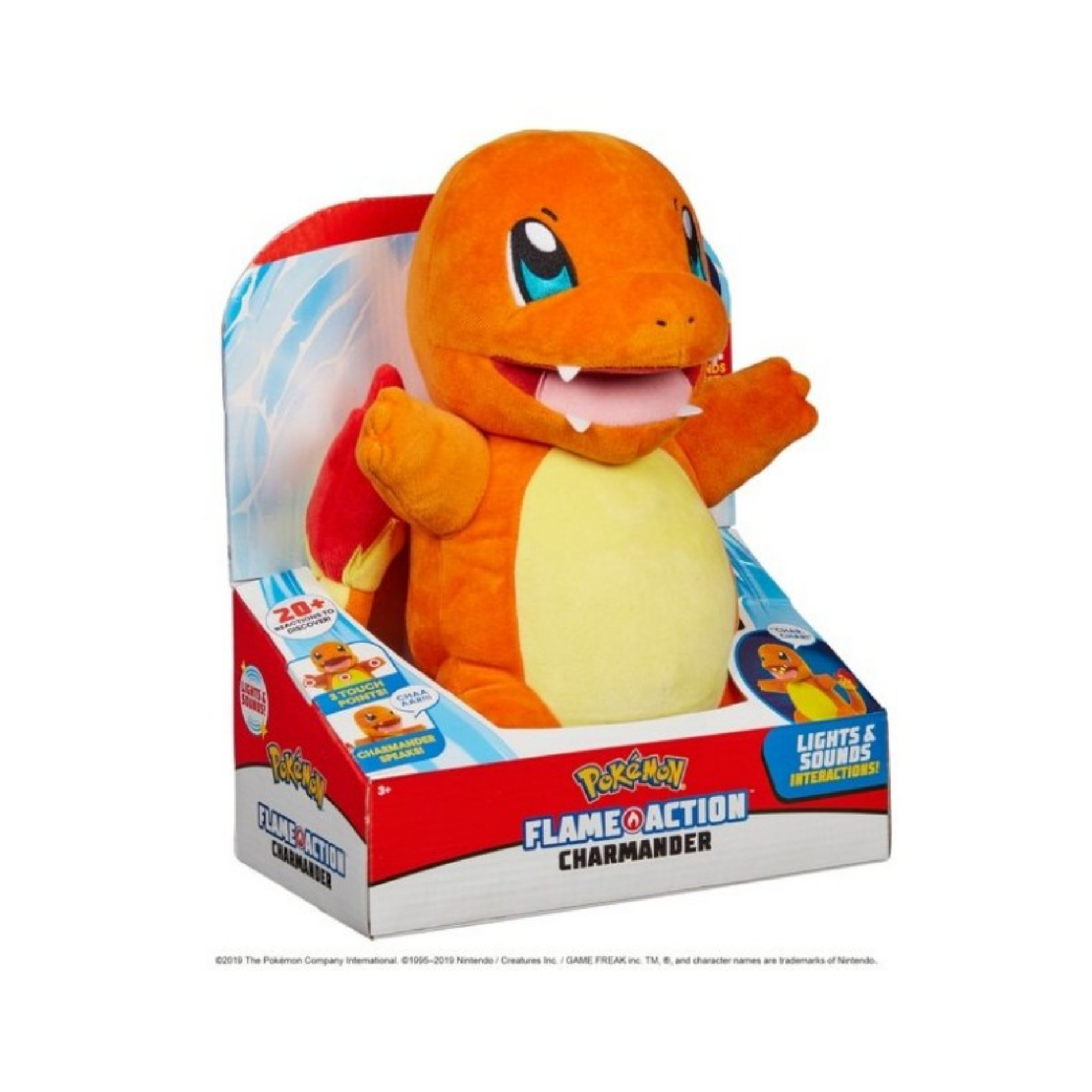 Pokèmon Feature Plush - Flame Action Charmander — Nintendo Online Store ...