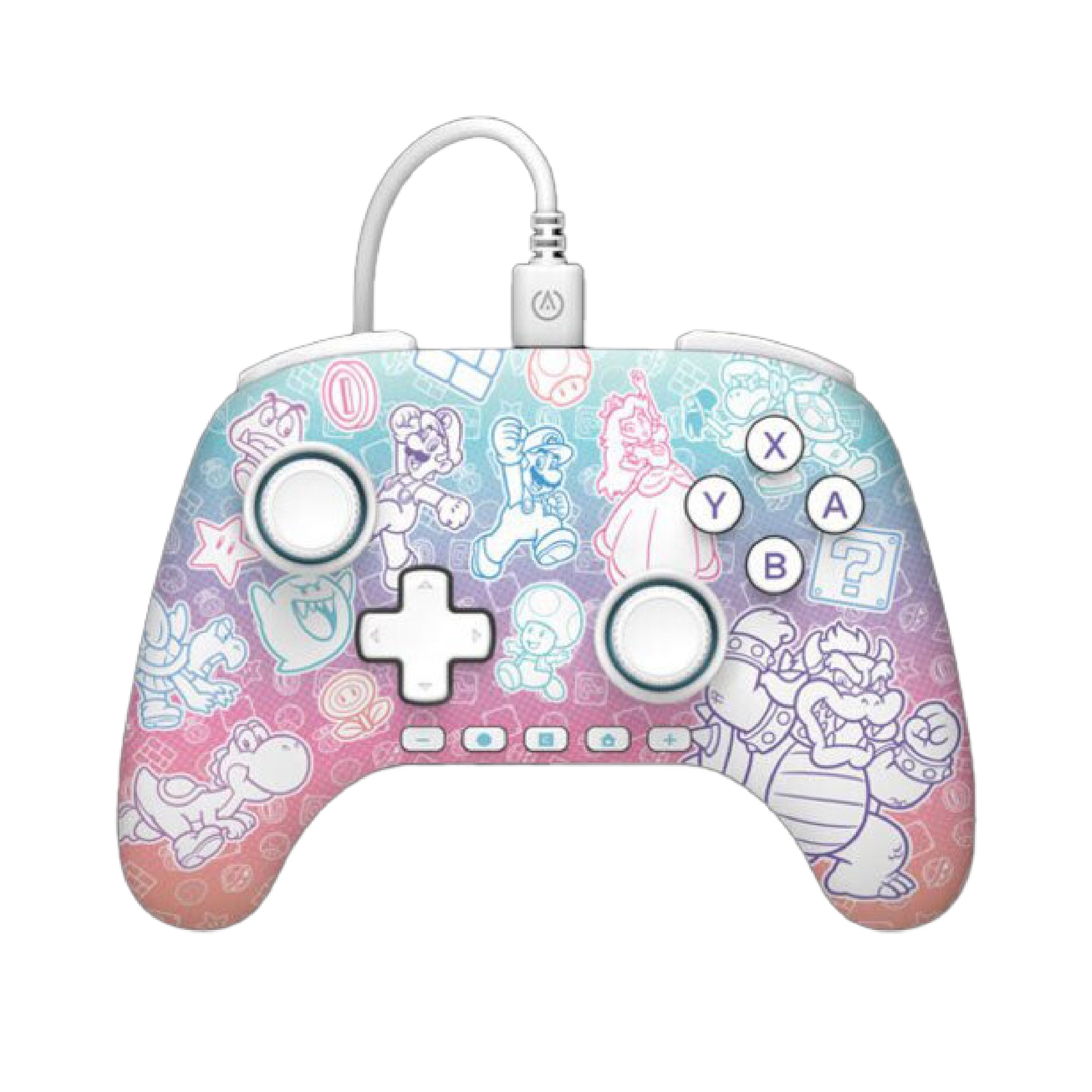 Advantage Wired Controller for Nintendo Switch 2 - Mushroom Kingdom ...