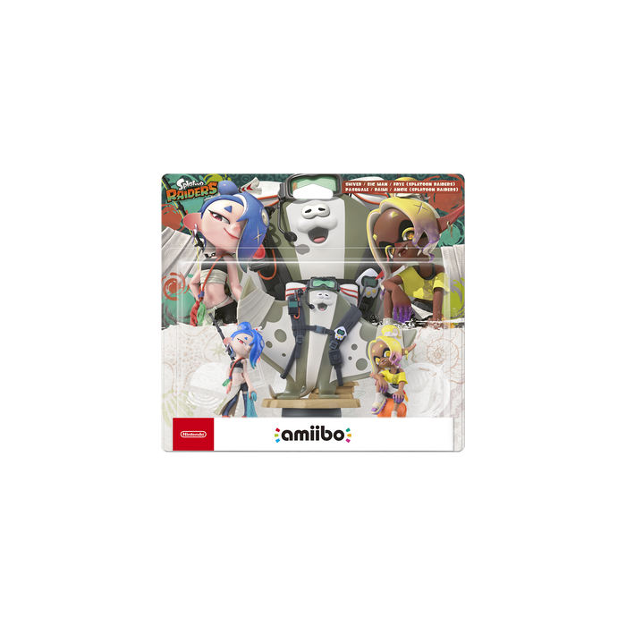 Splatoon Raiders Triple Pack amiibo: Shiver, Big Man and Frye ...