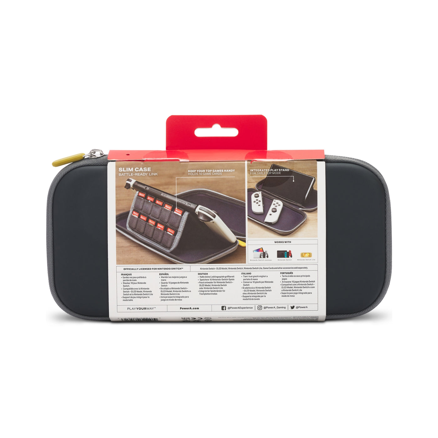 Nintendo Switch Slim Case - Battle-Ready Link — Nintendo Online Store ...