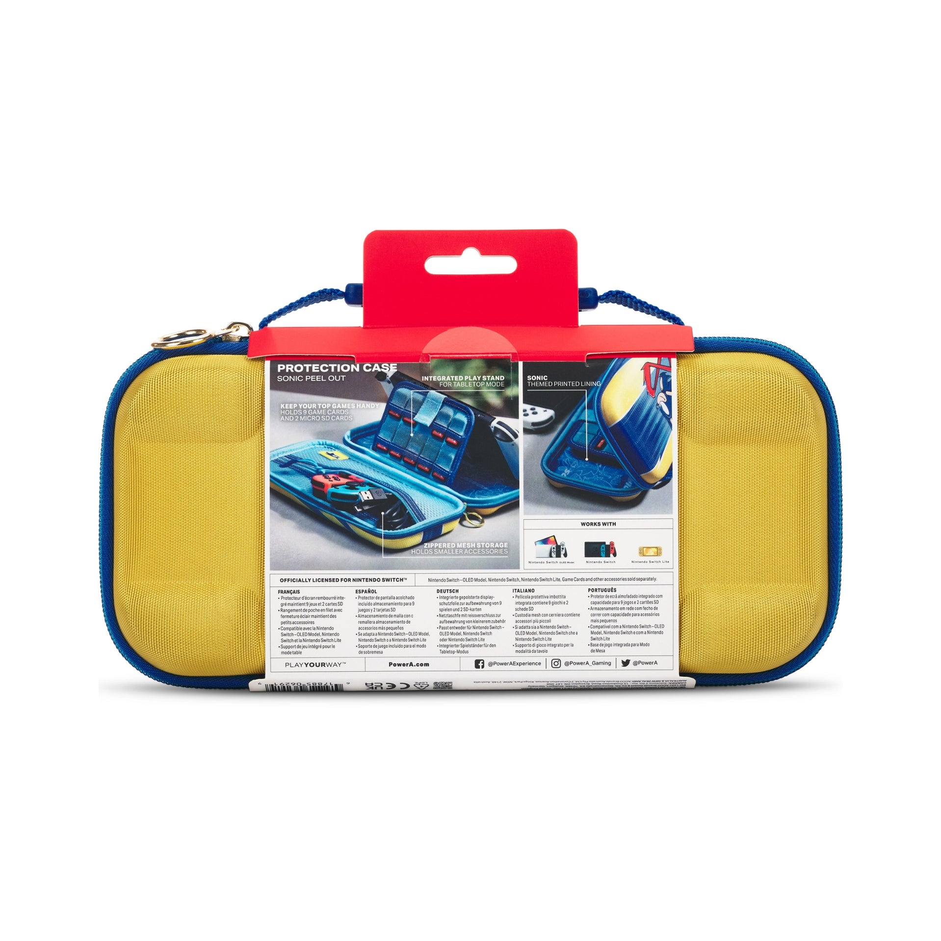 Nintendo Switch Protection Case - Sonic Peel Out — Nintendo Online ...