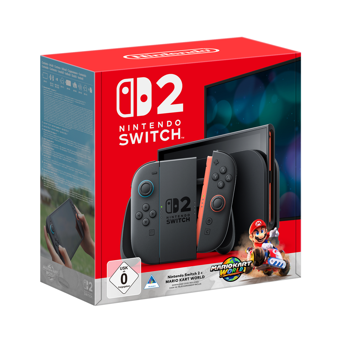 Nintendo Switch 2 + Mario Kart World Bundle: All Together, Anytime ...