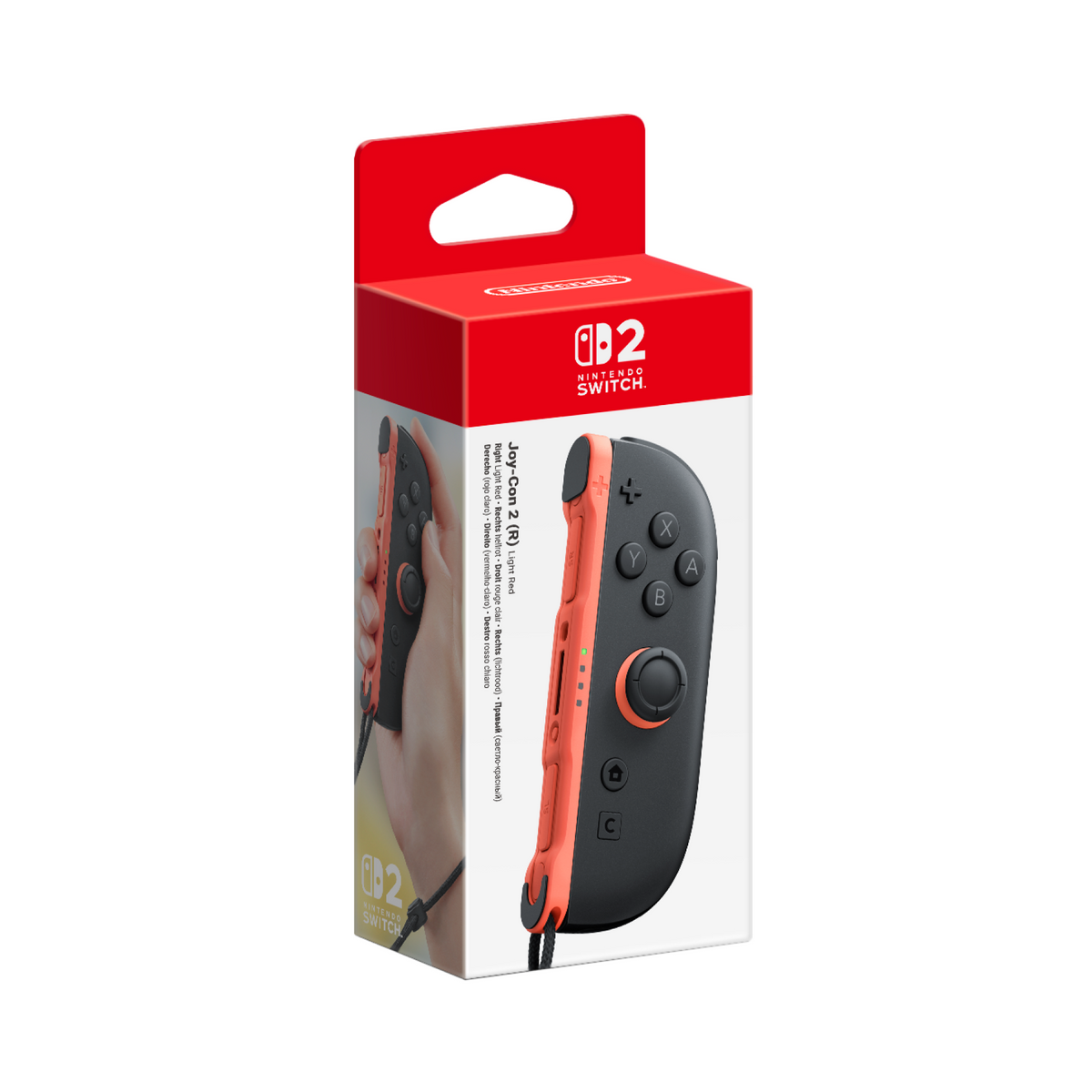 Joy-Con 2 controllers RIGHT RED | Nintendo Distributor SA — Nintendo ...