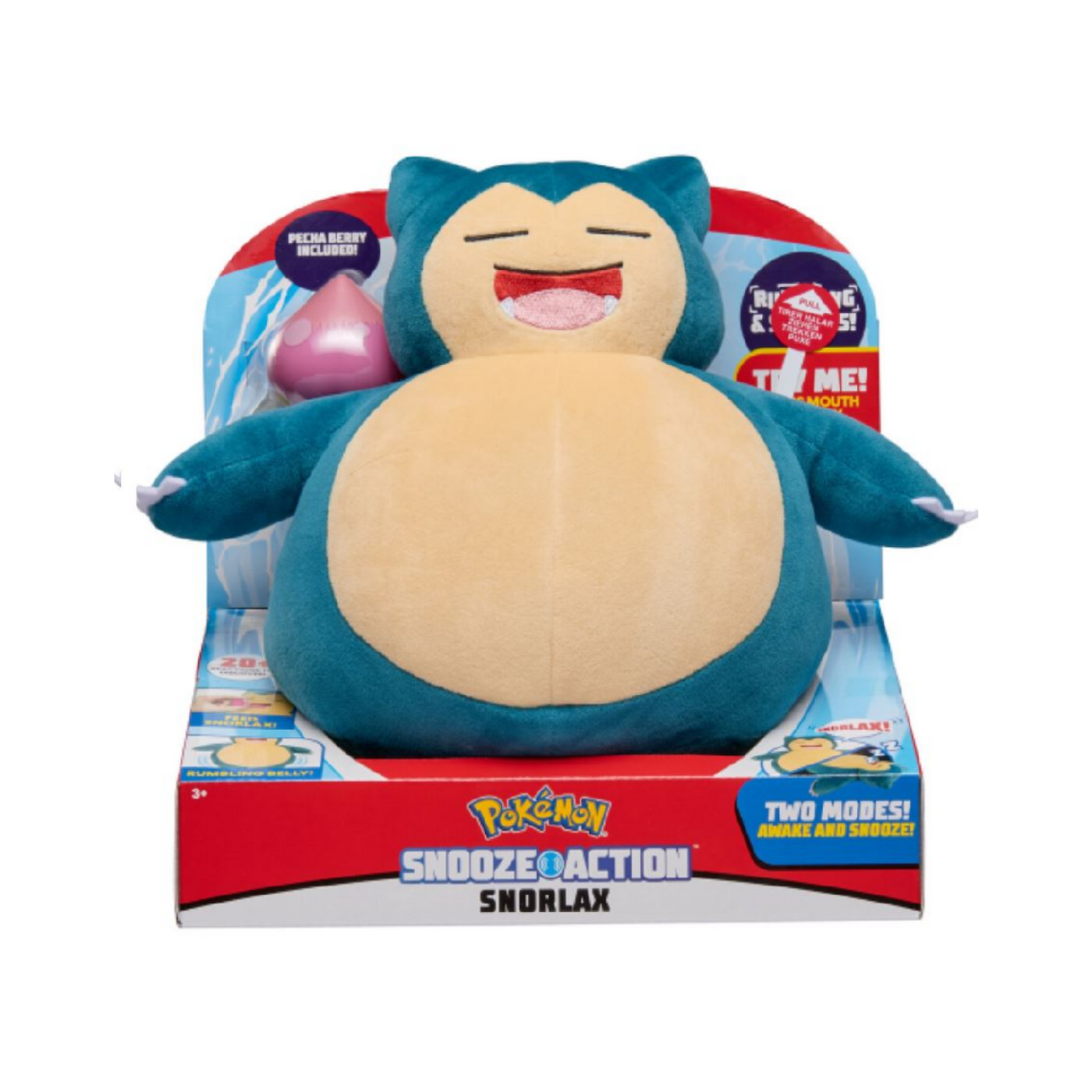 Pokèmon Feature Plush - Flame Action Snorlax — Nintendo Online Store ...