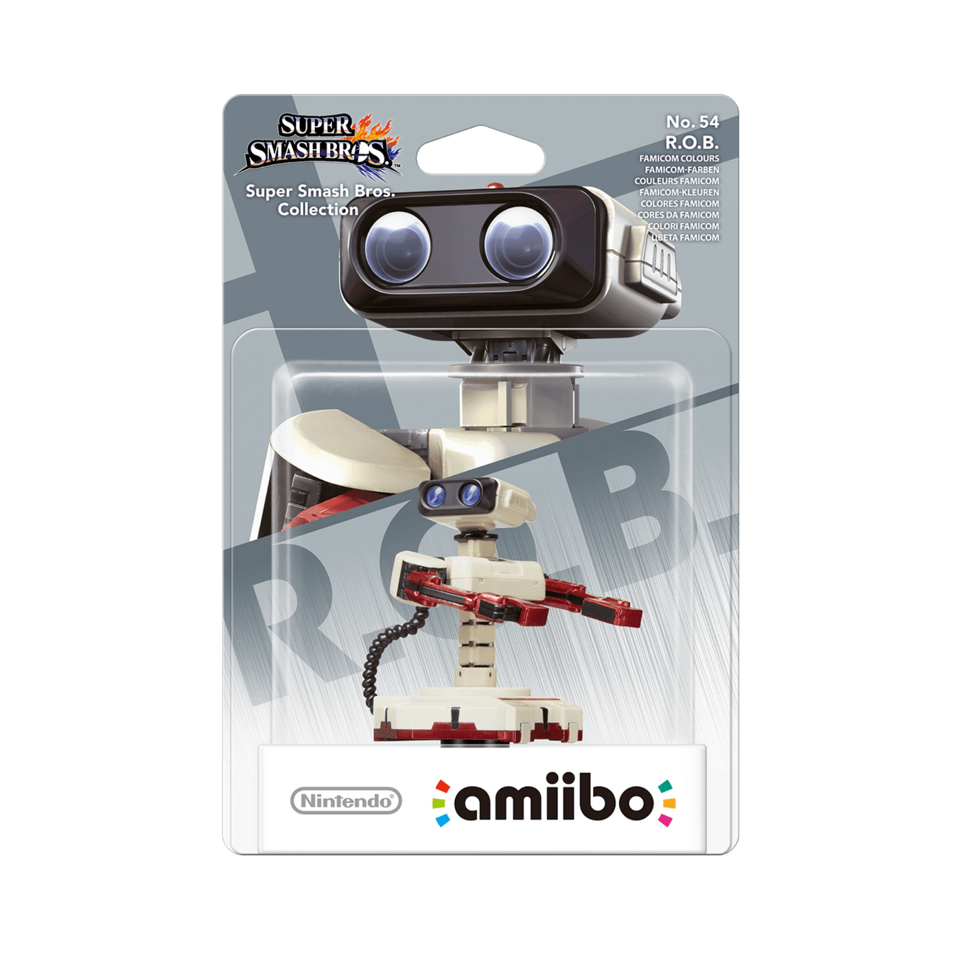 Amiibo Super Smash Bros. No. 54: R.O.B. - Famicom Colours — Nintendo ...