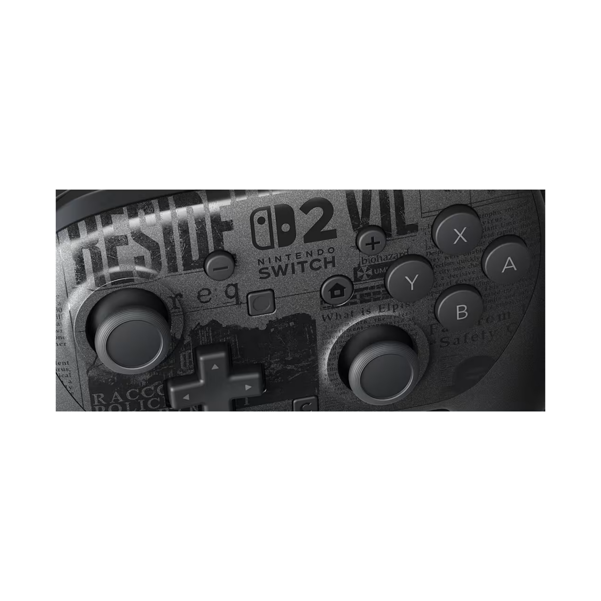 Nintendo Switch 2 Pro Controller Resident Evil Requiem Edition ...