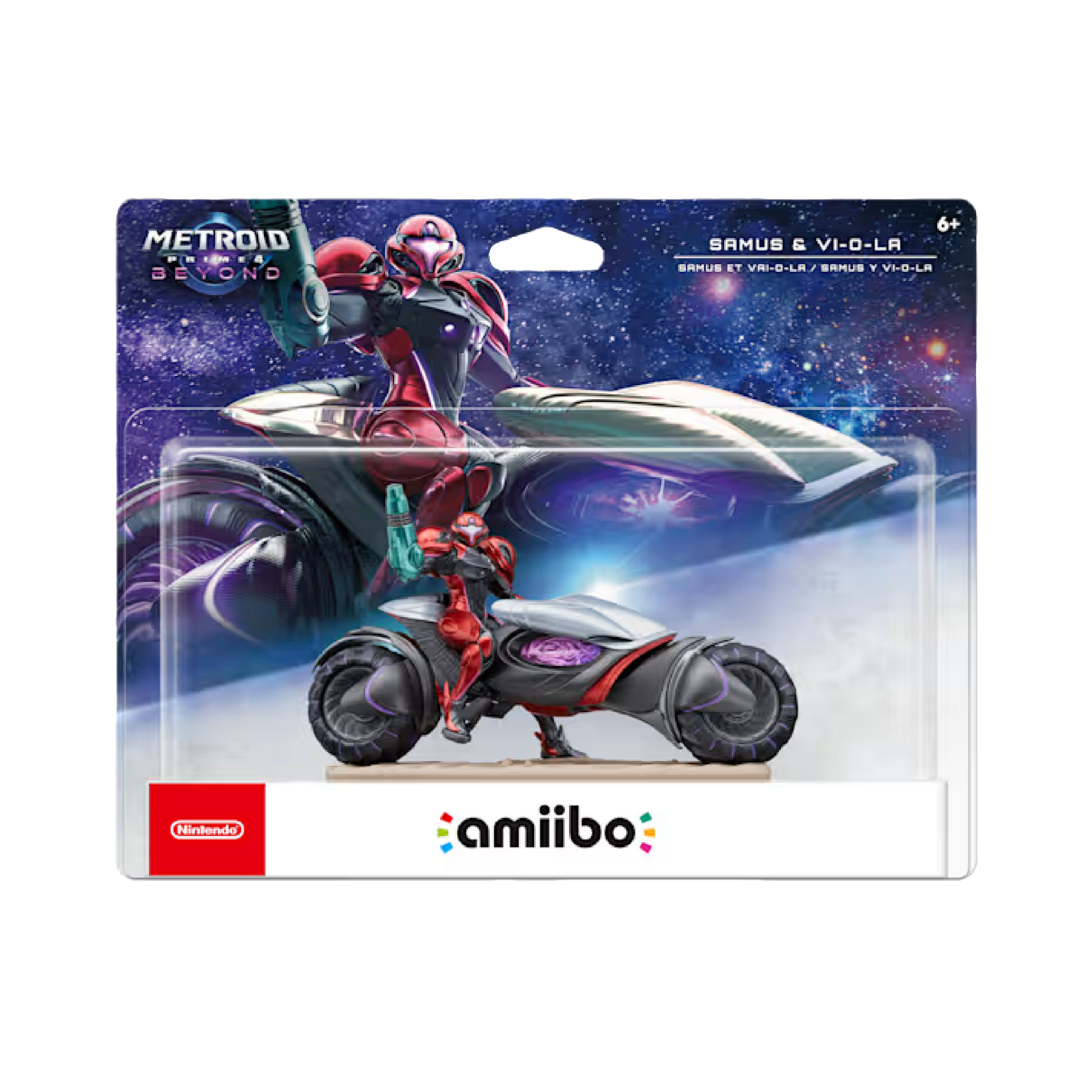amiibo SAMUS & VIOLA( Metriod series) Nintendo Distributor SA ...