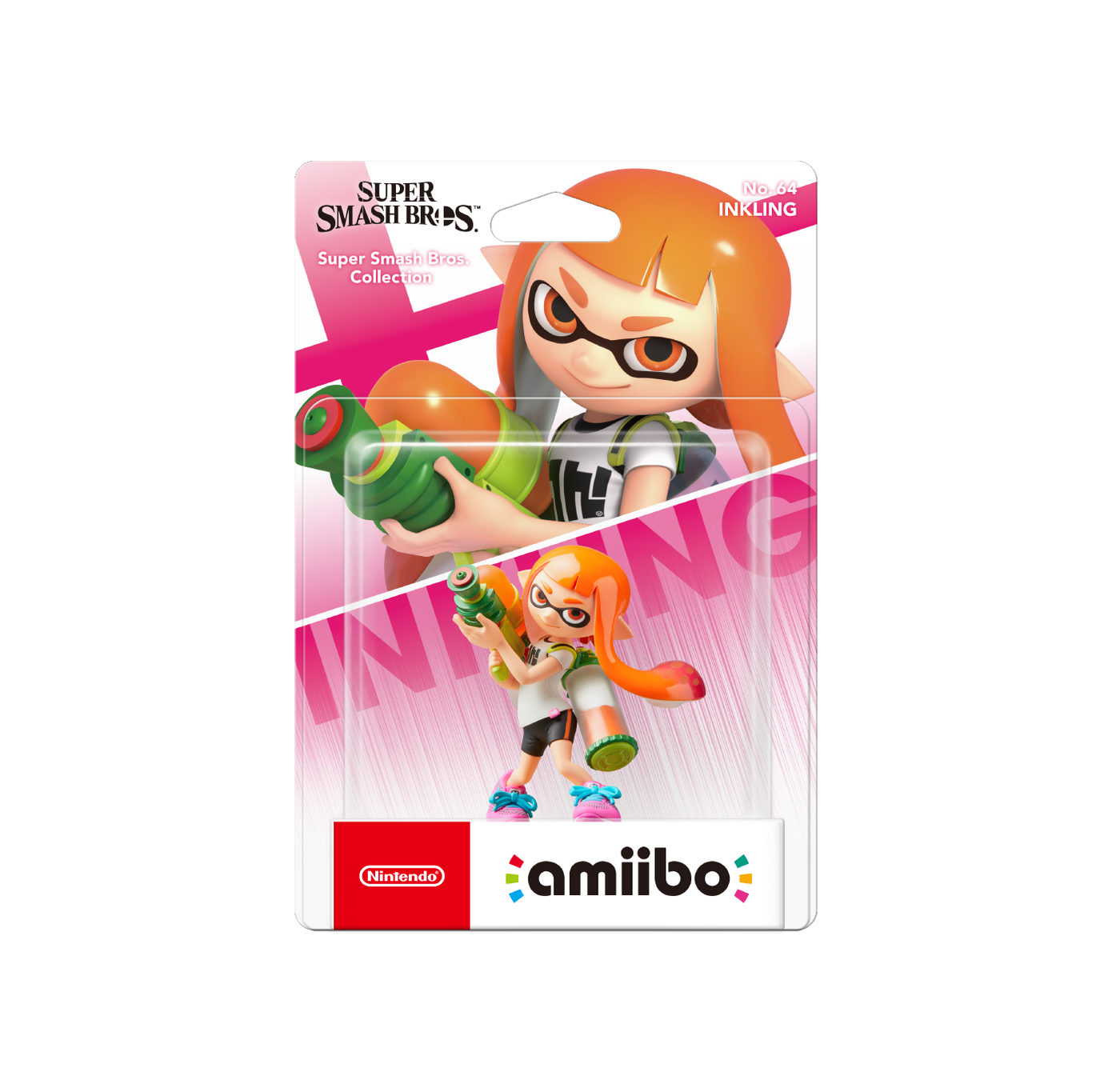 Inkling Girl No.64 amiibo (Super Smash Bros. Collection) — Nintendo ...