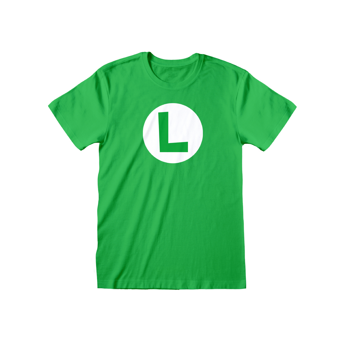 Super Mario - Luigi Badge Men's T-shirt — Nintendo Online Store South ...